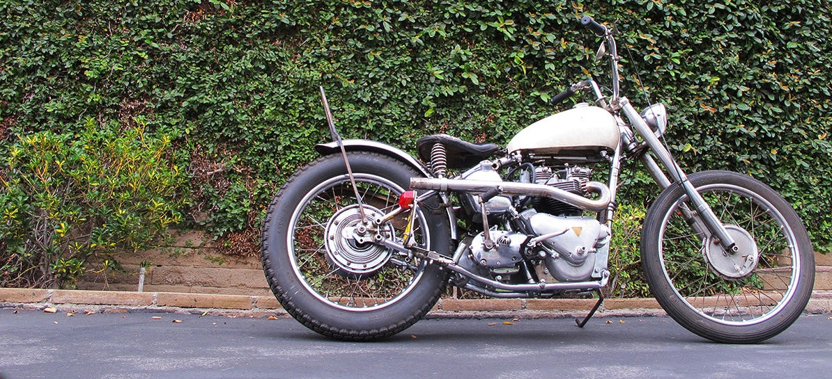Wes Whites 1957 Triumph Pre Unit — Throttle Addiction