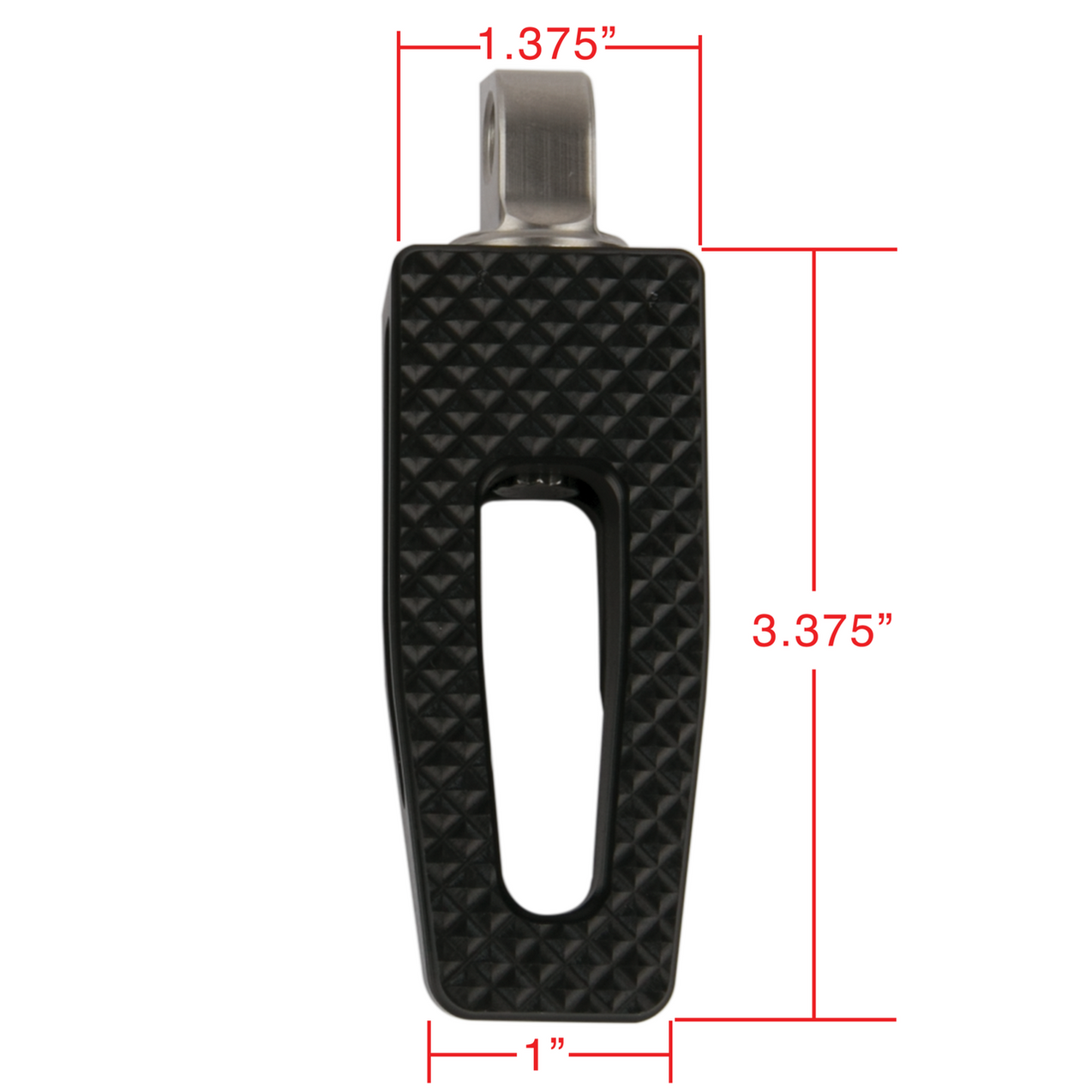 Thrashin Supply - P-54 Slims Passenger Foot Pegs - 18-19 Softail - Bla ...