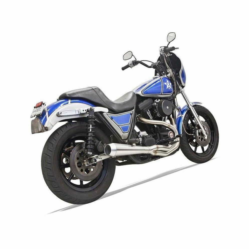 Bassani - Road Rage III 2-Into-1 Exhaust - 1984-2000 FXR - Stainless S — Throttle Addiction