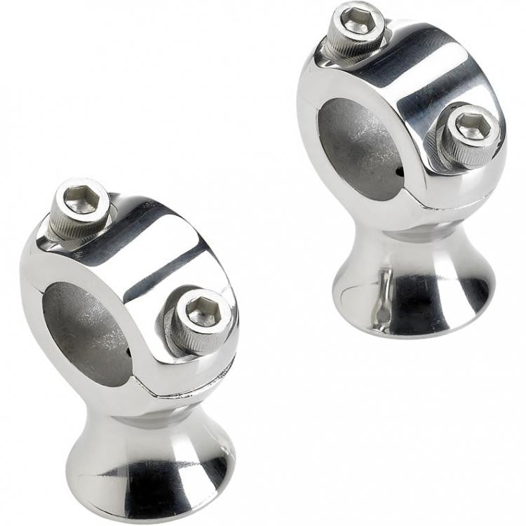 Biltwell - Slimline Risers - Polished — Throttle Addiction