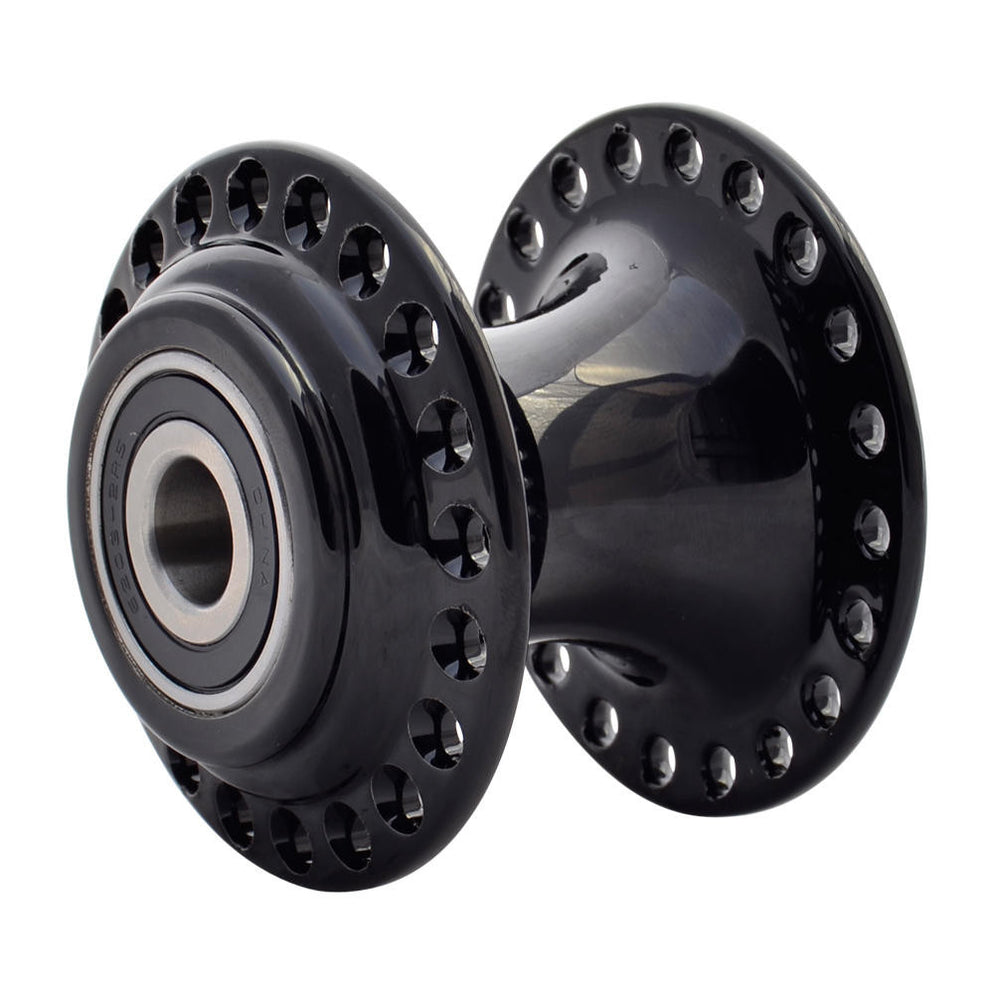 40 Spoke Chopper Spool Hub - Gloss Black — Throttle Addiction