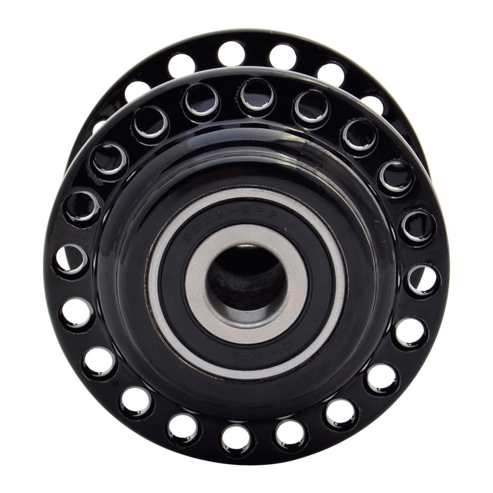 40 Spoke Chopper Spool Hub - Gloss Black — Throttle Addiction