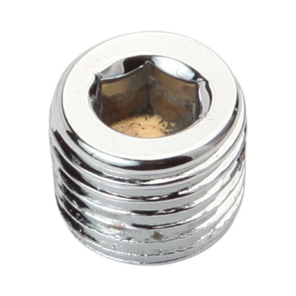 1/8" NPT Allen Plug - Chrome — Throttle Addiction