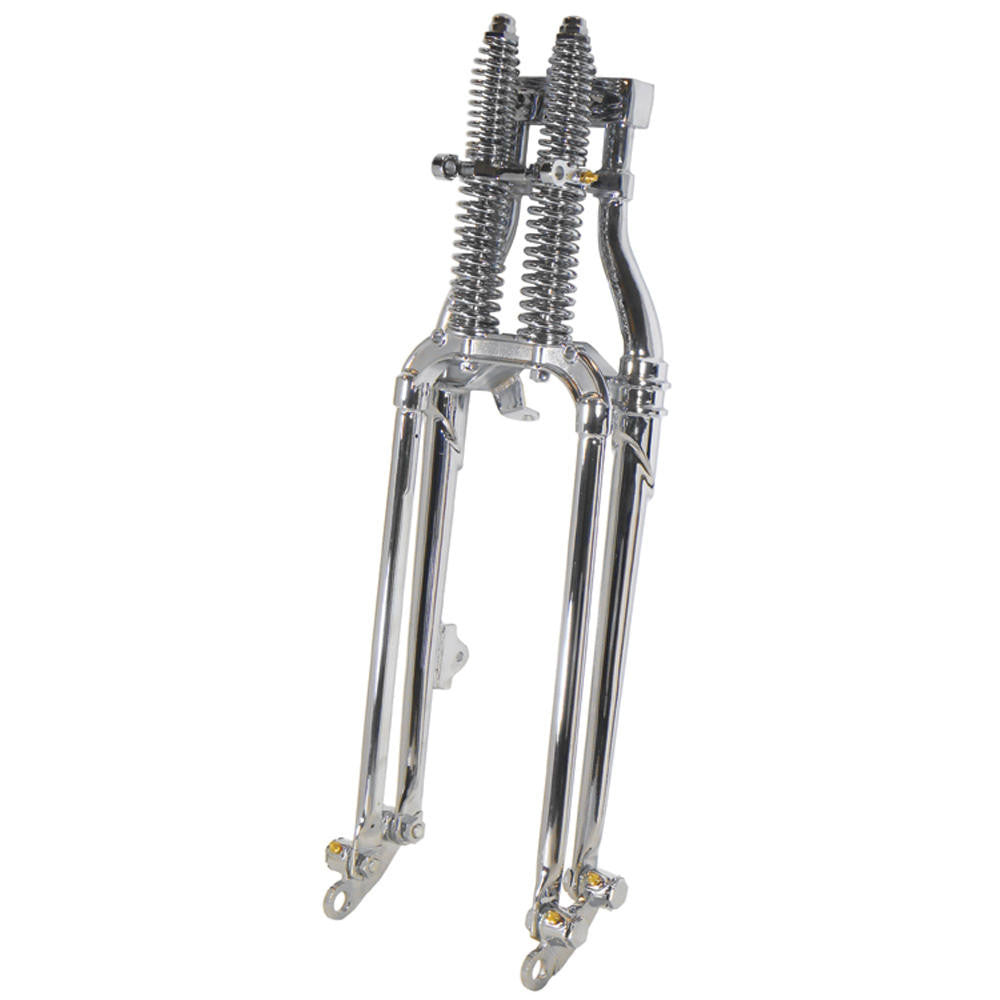 Vintage Harley Big Twin Style Springer Front End - Chrome — Throttle ...