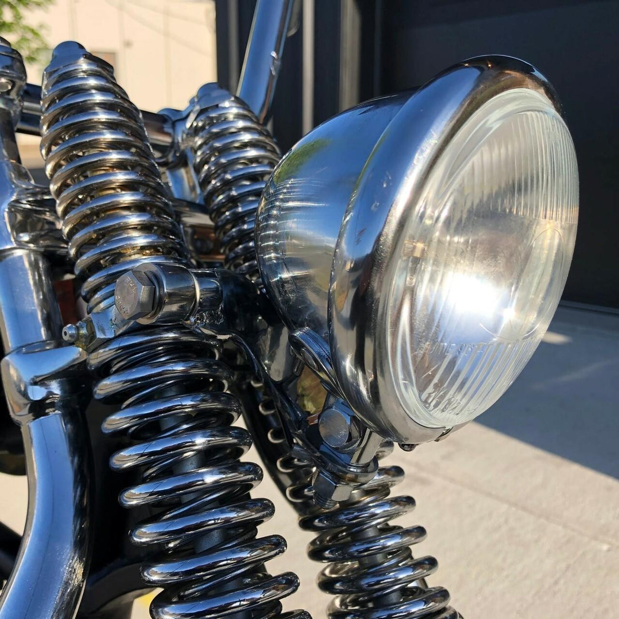 Pangea Speed - Springer Headlight Mount - 117 — Throttle Addiction