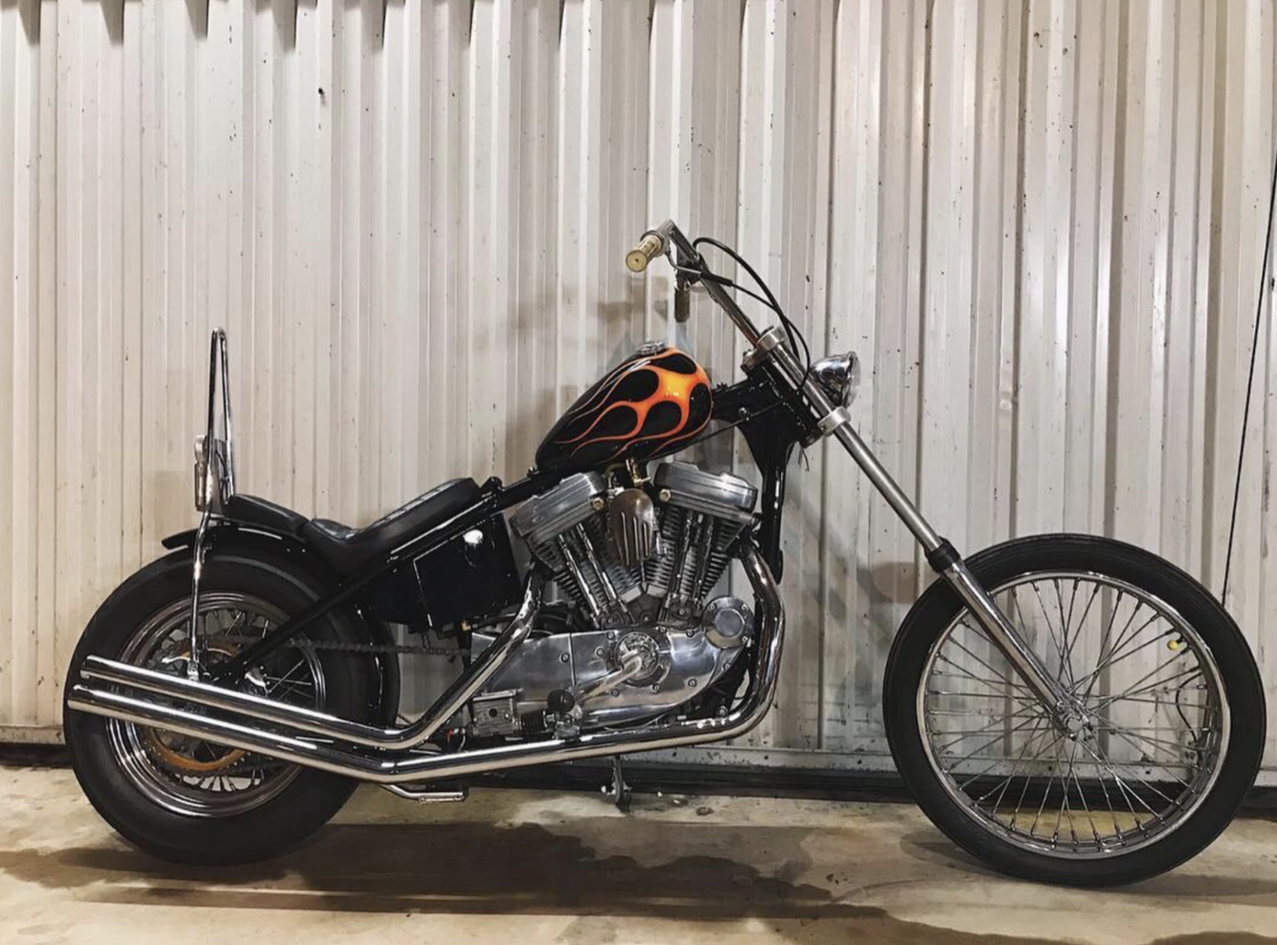 Paughco Straight End Upswept Sportster Exhaust - 1986-2003 — Throttle ...