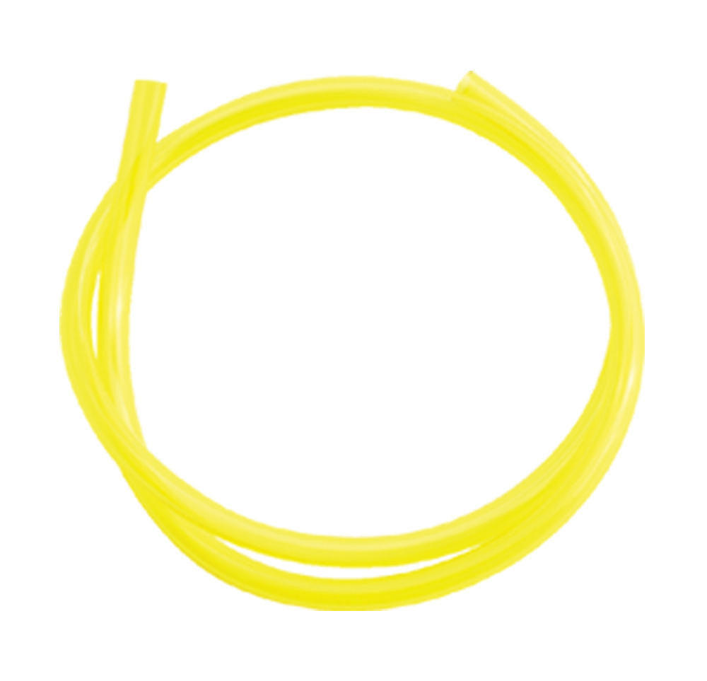 1/4" Yellow Translucent Fuel Line — Throttle Addiction