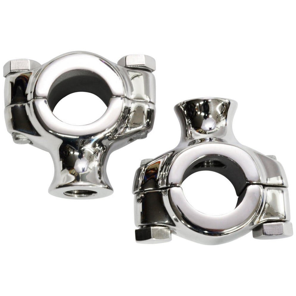 Flanders Style Motorcycle Risers - Short — Throttle Addiction