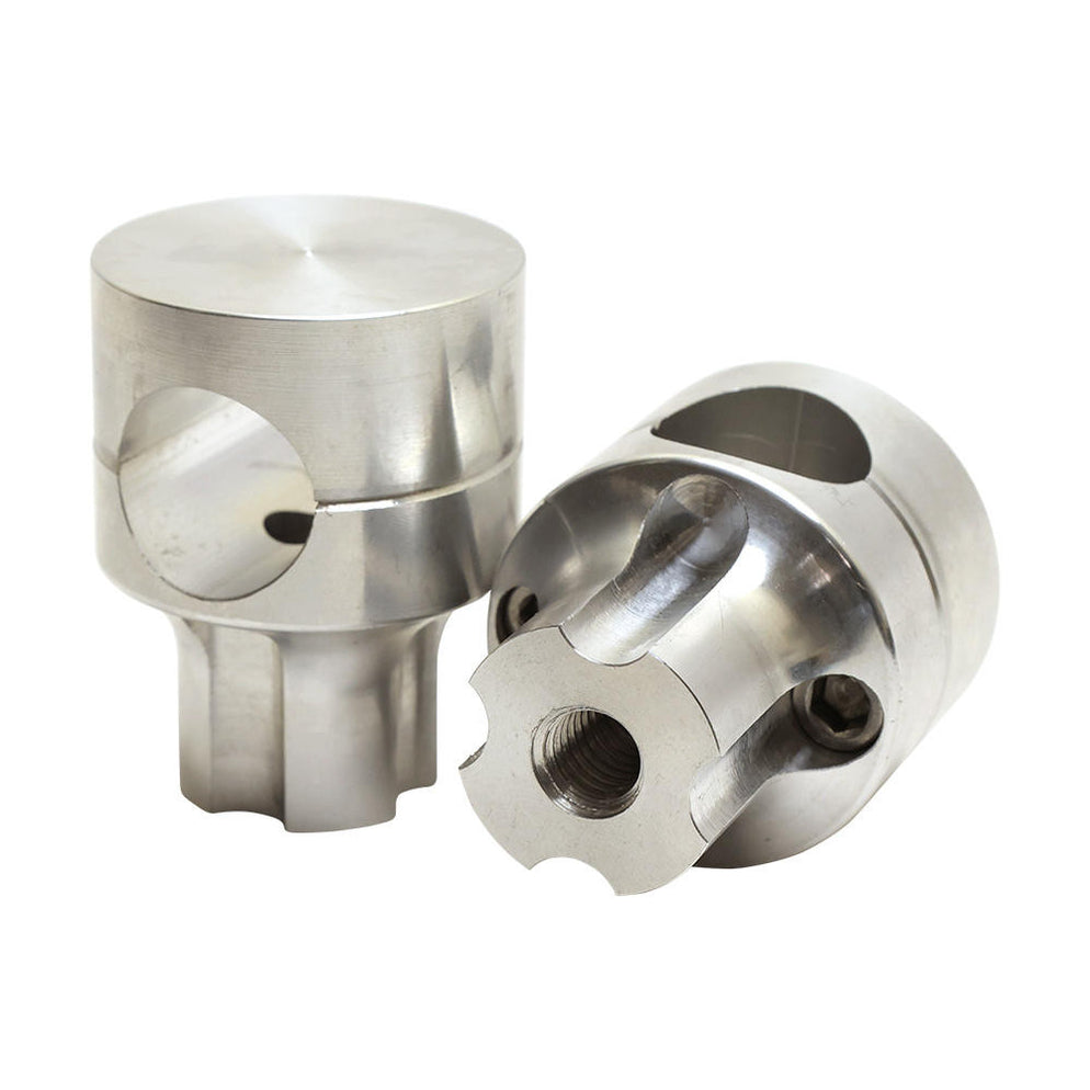 Flat Top Concealed Bolt Risers - 1.75" Raw — Throttle Addiction