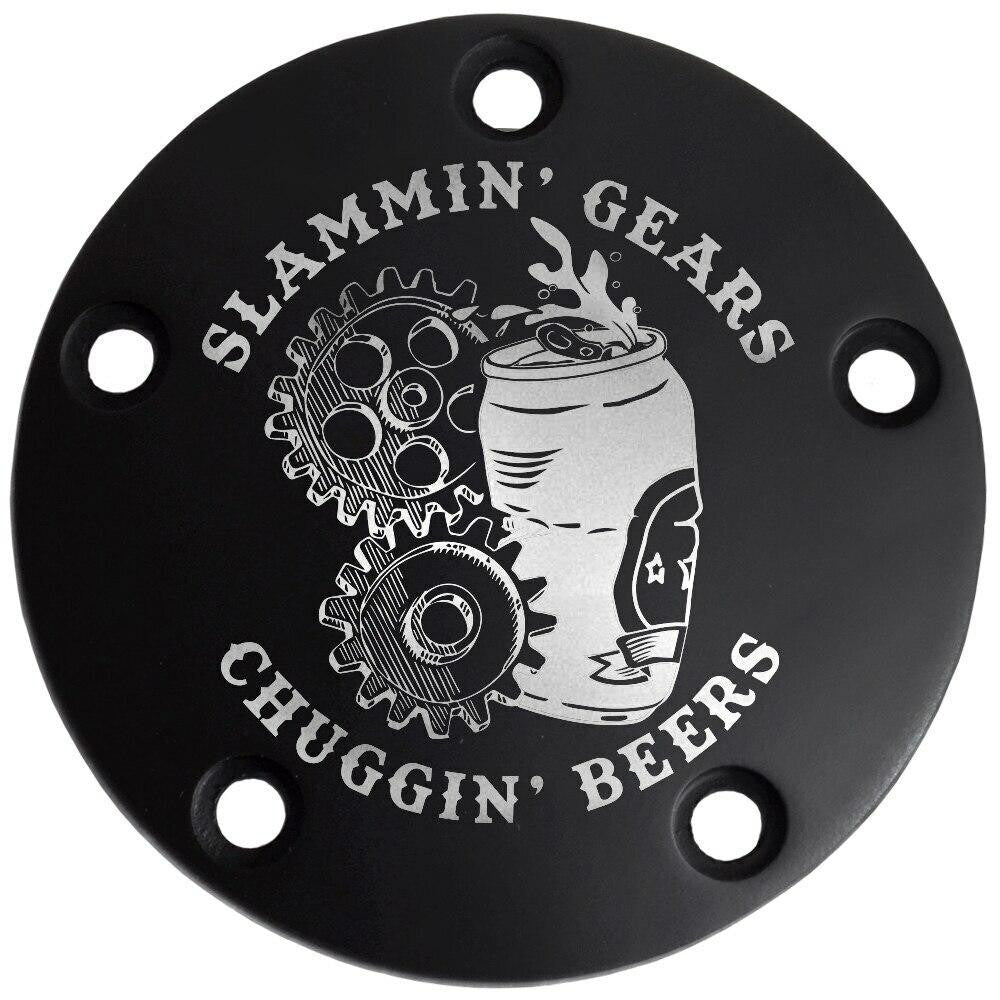 Harley Points Cover - Slammin' Gears Chuggin' Beers - Black — Throttle ...