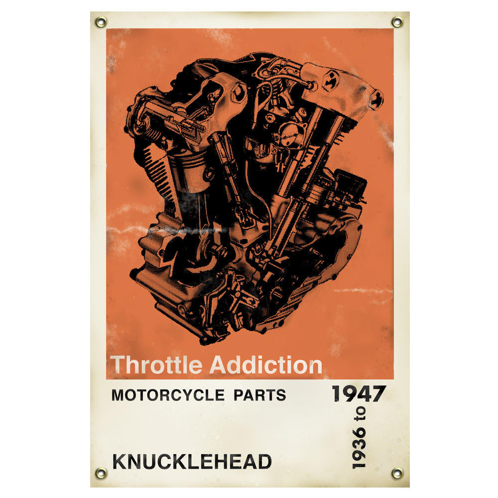 Knucklehead Shop Banner — Throttle Addiction