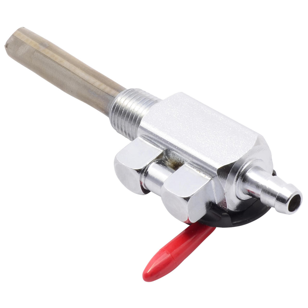 1/4" NTP Petcock - Straight With Filter Screen and Reserve — Throttle ...