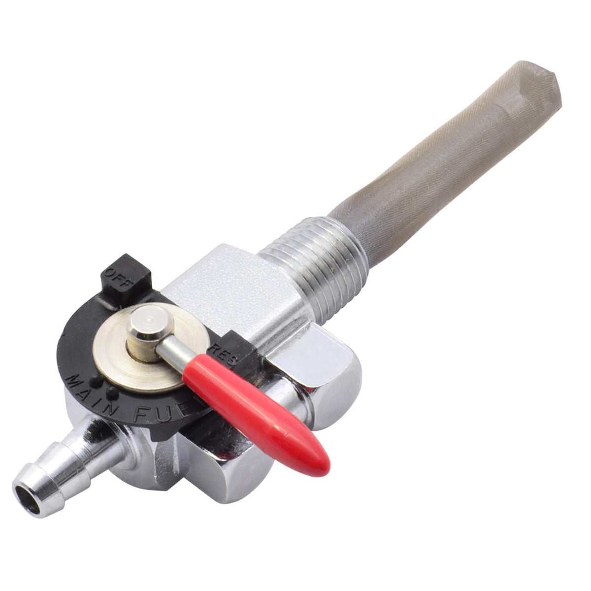 1/4" NTP Petcock - Straight With Filter Screen and Reserve — Throttle ...