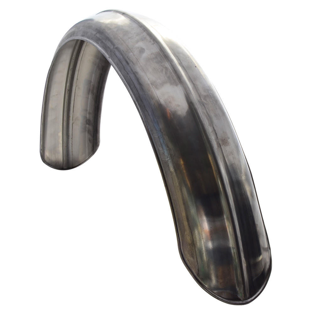 5" Rolled Edge Ribbed Motorcycle Fender — Throttle Addiction