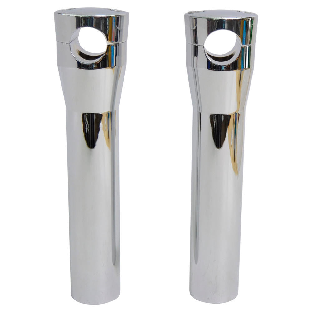 8" Springer Motorcycle Risers - Chrome — Throttle Addiction