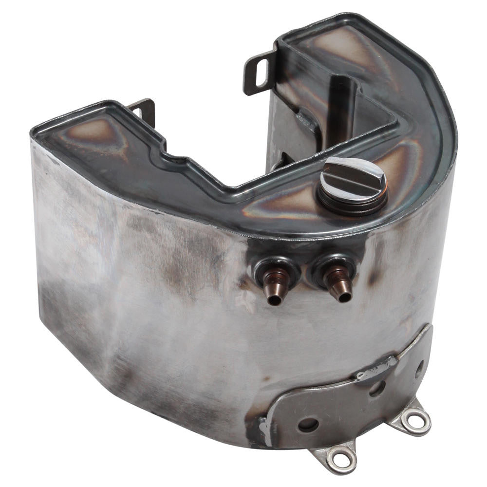 Harley Panhead Horseshoe Oil Tank - 1958-1964 - Raw — Throttle Addiction