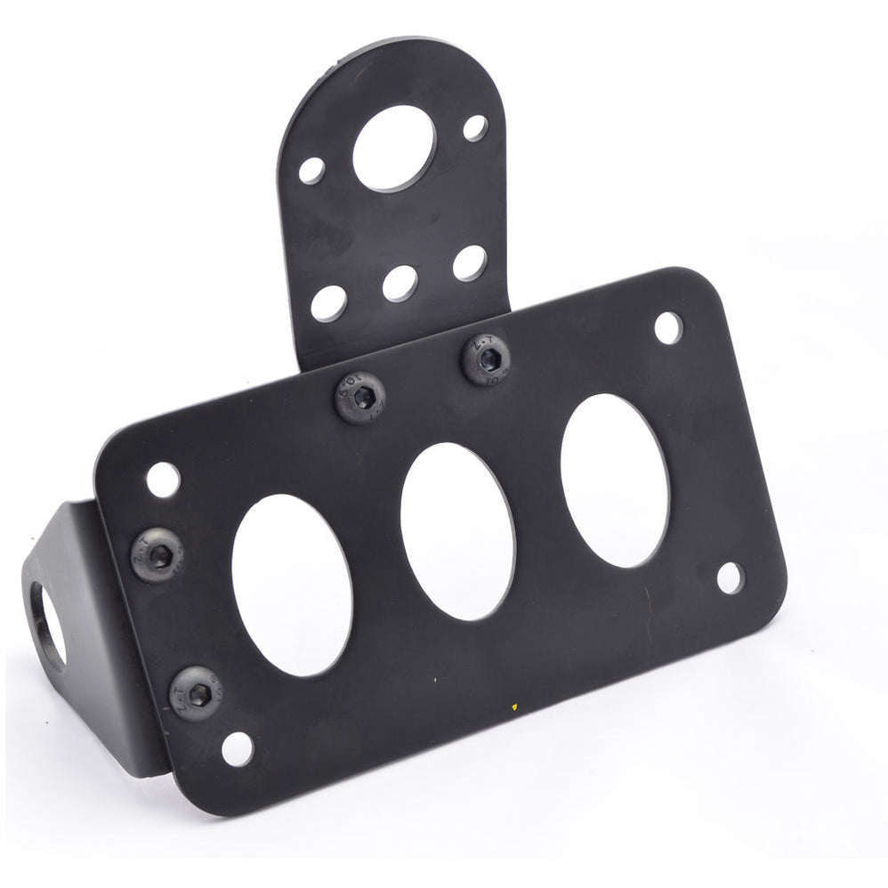 Motorcycle License Plate Brackets Side Mount Choppers and Bobbers — Throttle Addiction