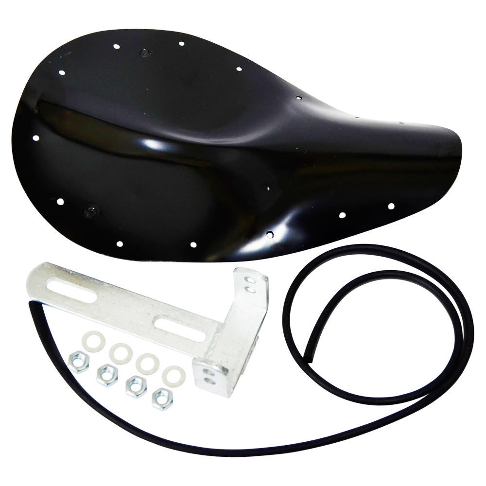 Motorcycle Bates Style Solo Seat Pan — Throttle Addiction