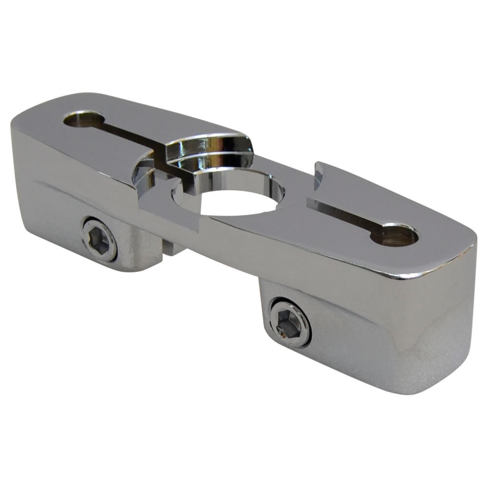 Springer Fork Top Clamp For Post Risers - Chrome — Throttle Addiction